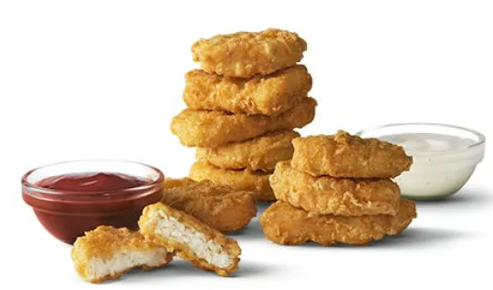 McDonald's 10 Piece Chicken McNuggets® Price, Nutrition & Allergen